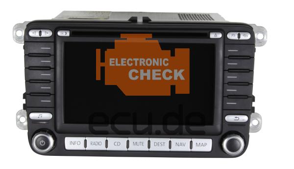 VW (Volkswagen), Radio / CD / DVD / Navigation, MFD2